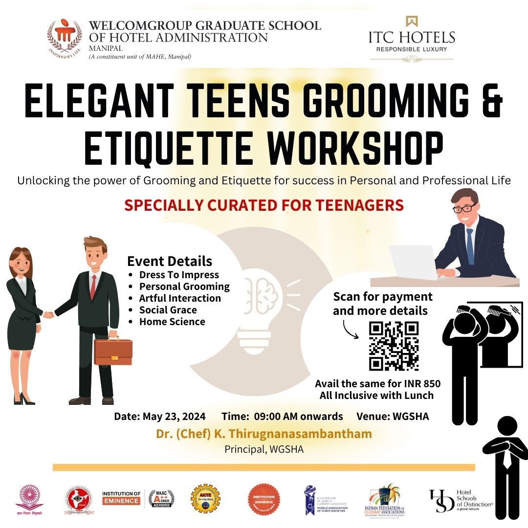 Grooming and Etiquette Workshop for teenagers